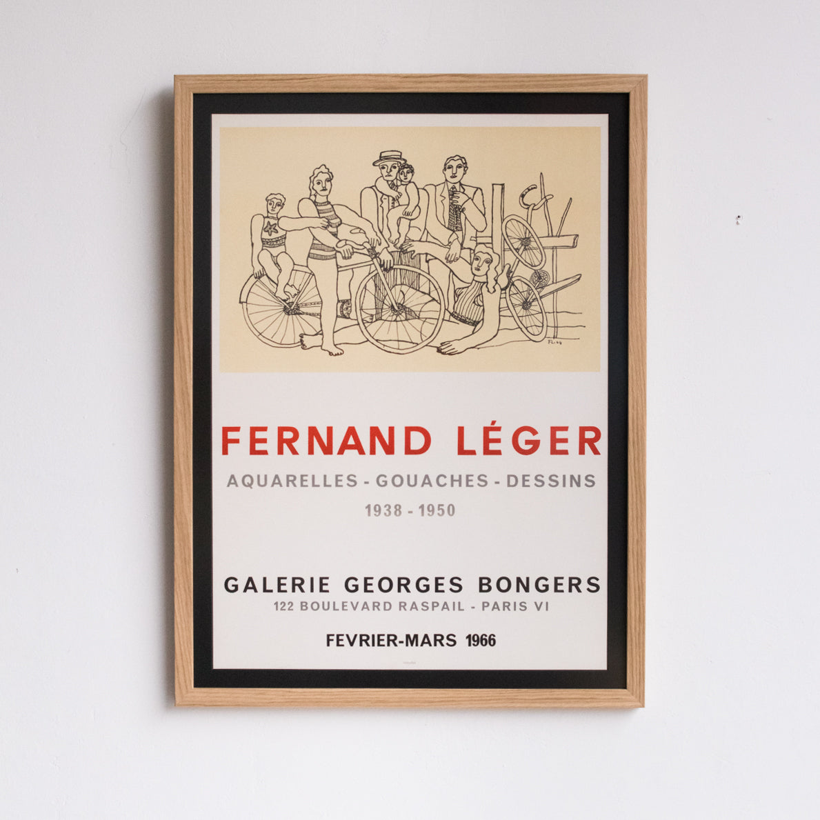 Vintage French Exhibit Poster | Fernand Leger – elsie green