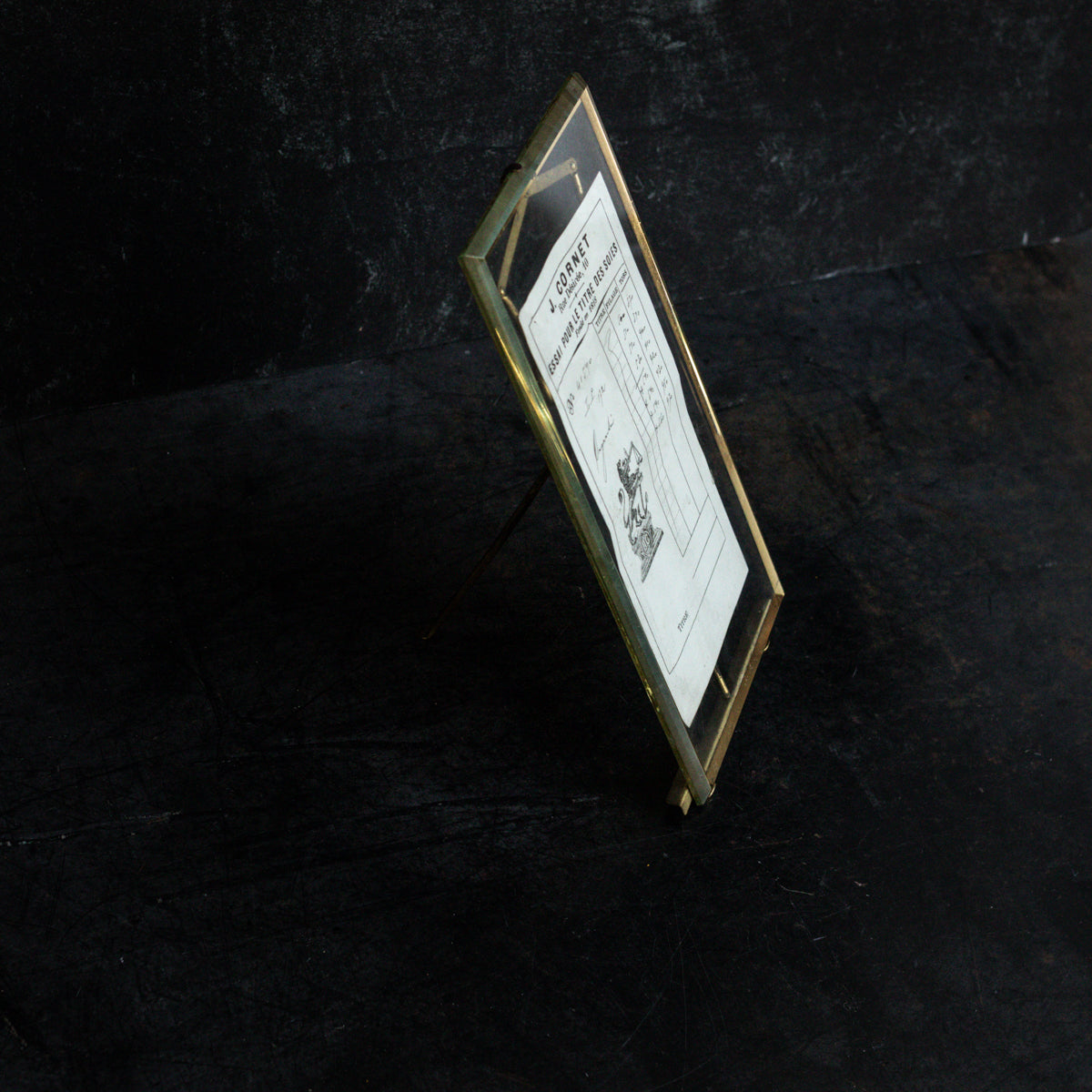 Antique Hotel Menu Stand – elsie green