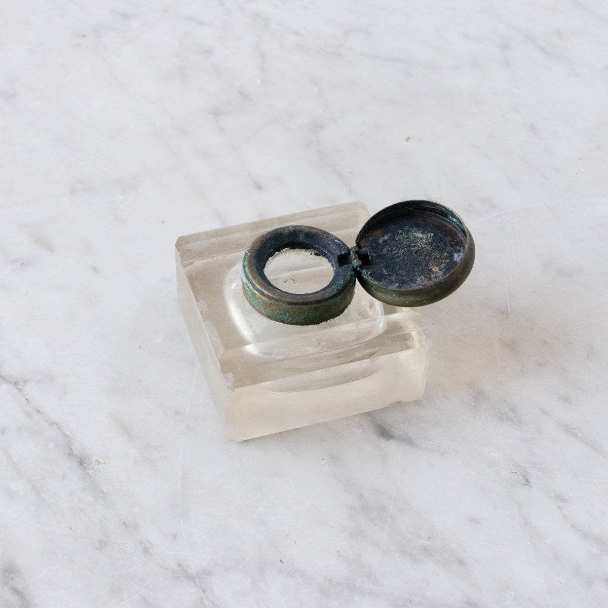 Vintage Crystal Ink Well – elsie green