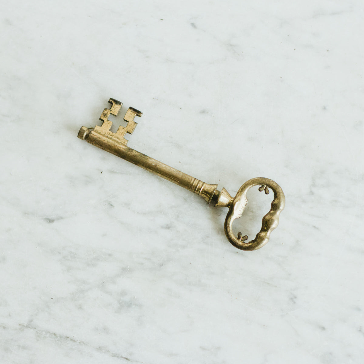 Antique Brass Key Bottle Opener - the french kitchen - elsie green