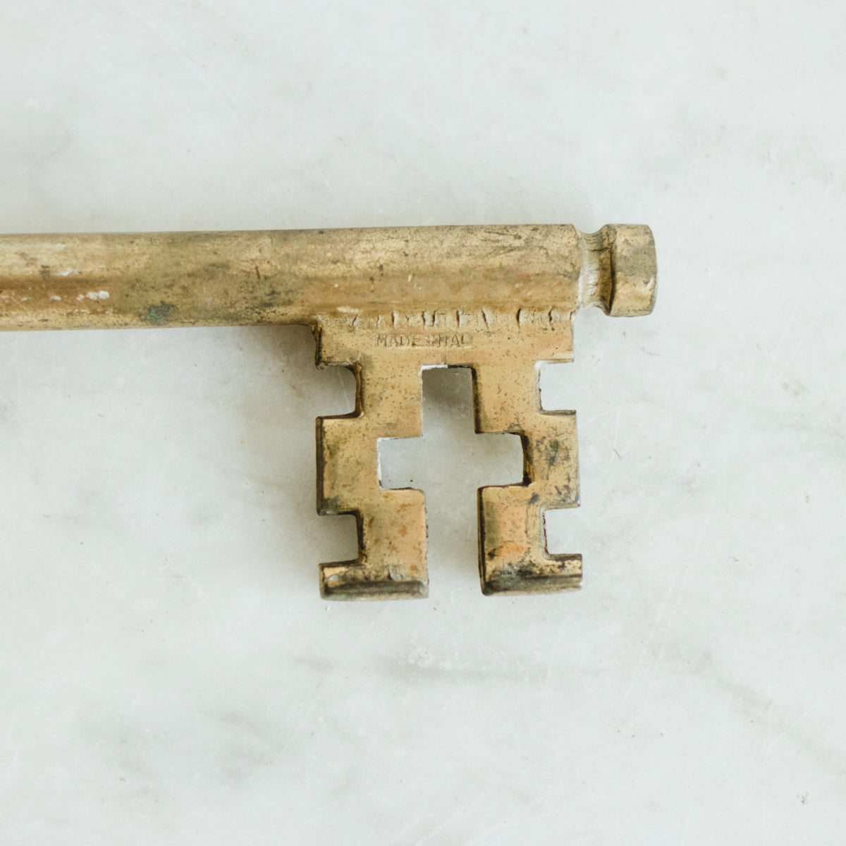 Antique Brass Key Bottle Opener - the french kitchen - elsie green