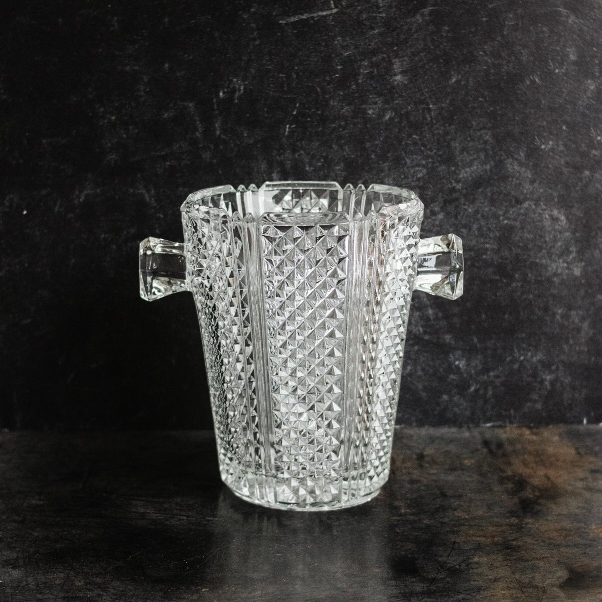 Large Glass Champagne Bucket – elsie green