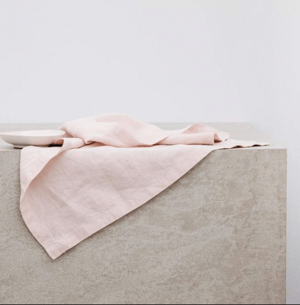 Washed Linen Napkin Set of 4 - Textiles - elsie green