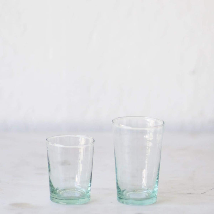 Moroccan Straight Sided Tumbler Set of 6 - The French Kitchen - elsie green