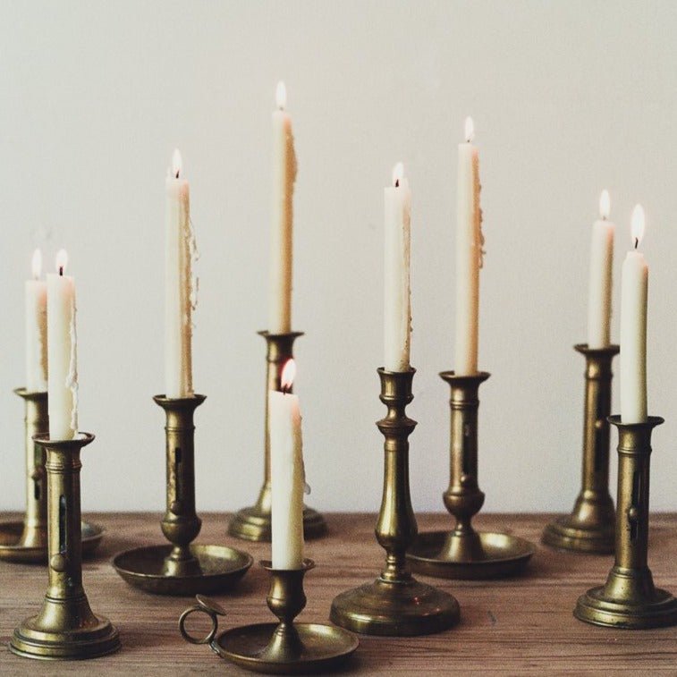bed bath and table candlesticks